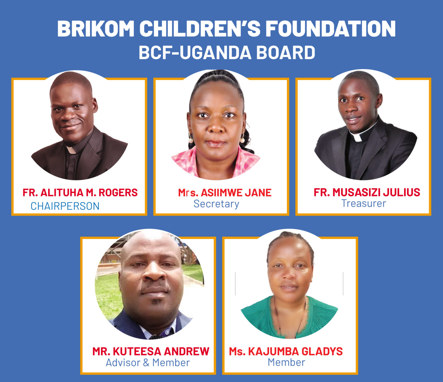 our Structures – BCF-UGANDA